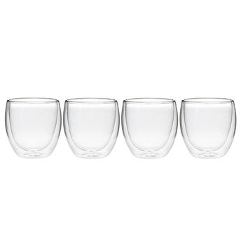 Buy Neoflam Double Wall Glass (250 ml, 4 pcs) Online in Qatar | ACE