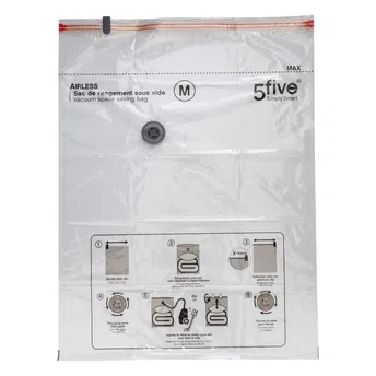 Buy 5Five Polyethylene PET Perfumed Air-Flat Vacuum Bag (80 x 60 x 2.5 ...