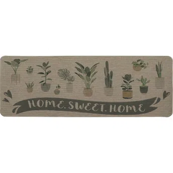Buy Luance Printed Kitchen Polyester Mat (Natural Beige, 50 x 140 cm ...