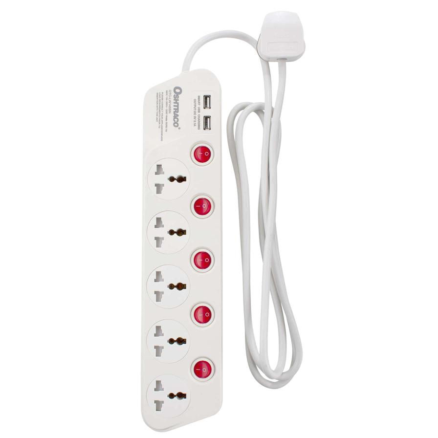 Usb port extension cord store